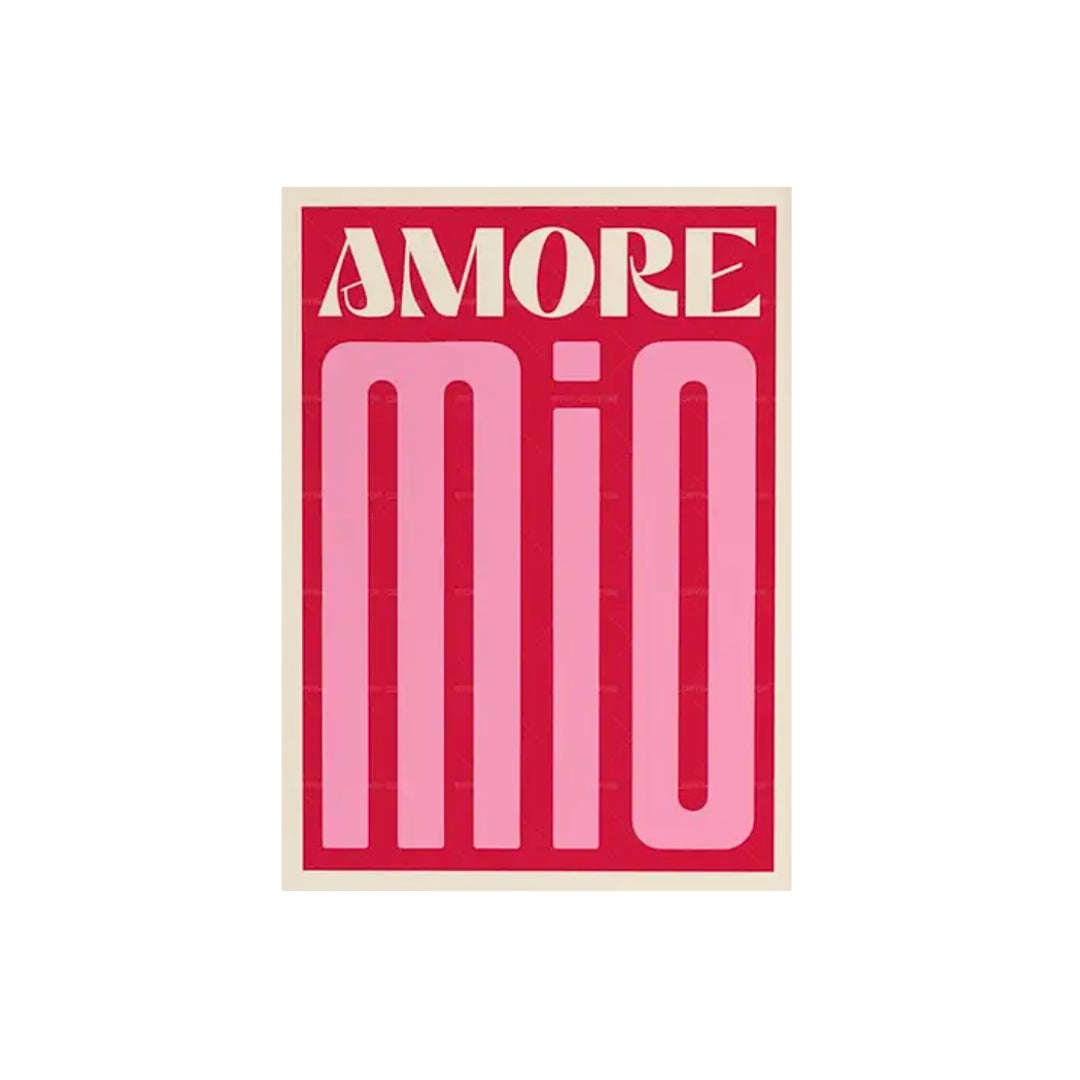 Affiche Amore Mio - Cocochka Concept Store